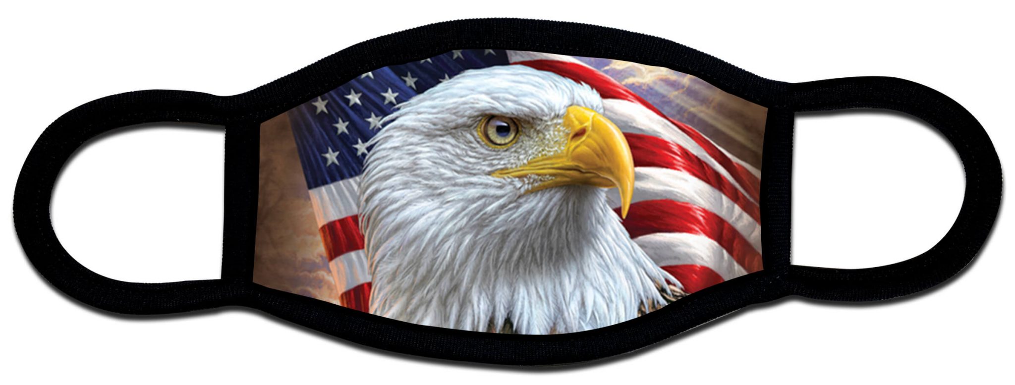 Protective Face Mask - American Bald Eagle Design